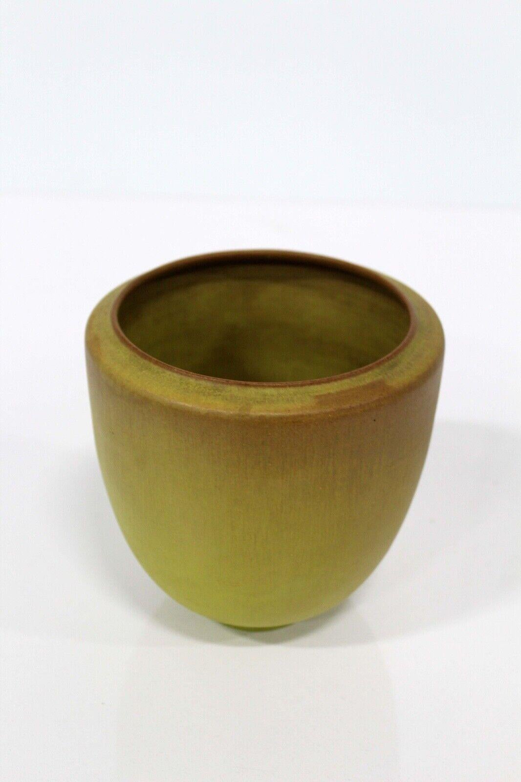 Vintage Mid-Century Otto Gertrud Natzler Studio Pottery Ceramic Vessel ...