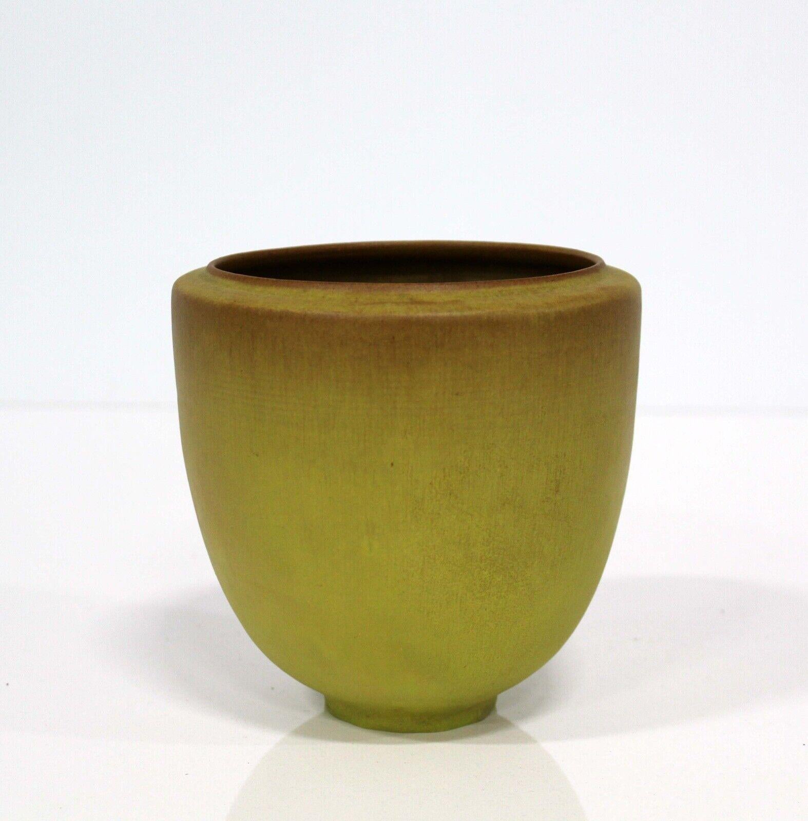 Vintage Mid-Century Otto Gertrud Natzler Studio Pottery Ceramic Vessel ...