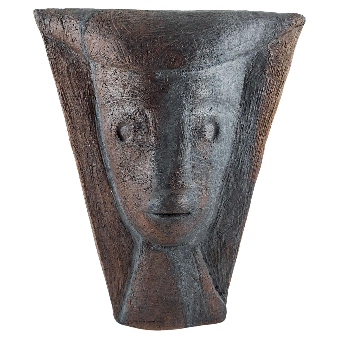 Wedgwood Black Basalt Pottery Bust Sculpture, Walter Scott For Sale at ...