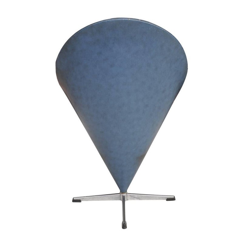 Vintage Midcentury Verner Panton Cone Chair at 1stDibs