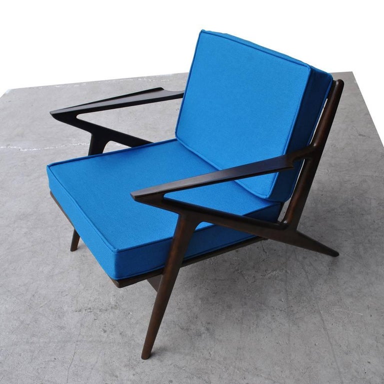 Vintage Midcentury Z Chair by Poul Jensen for Selig at 1stDibs
