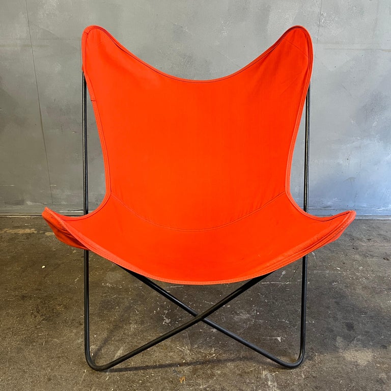 Vintage Mid-Century BKF Hardoy Butterfly Chair for Knoll For Sale at ...