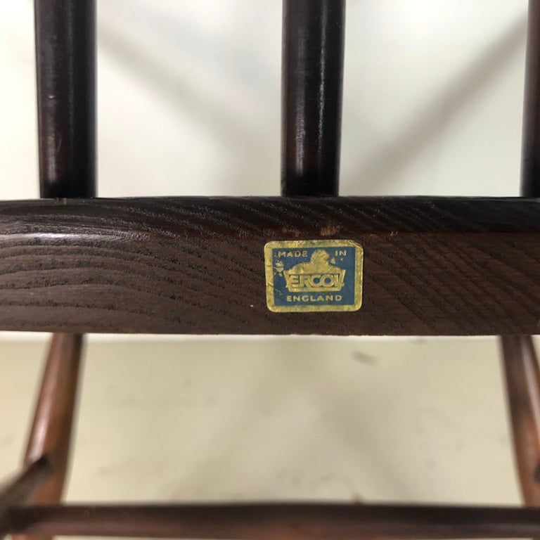 Vintage Midcentury Ercol Rocking Chair at 1stDibs