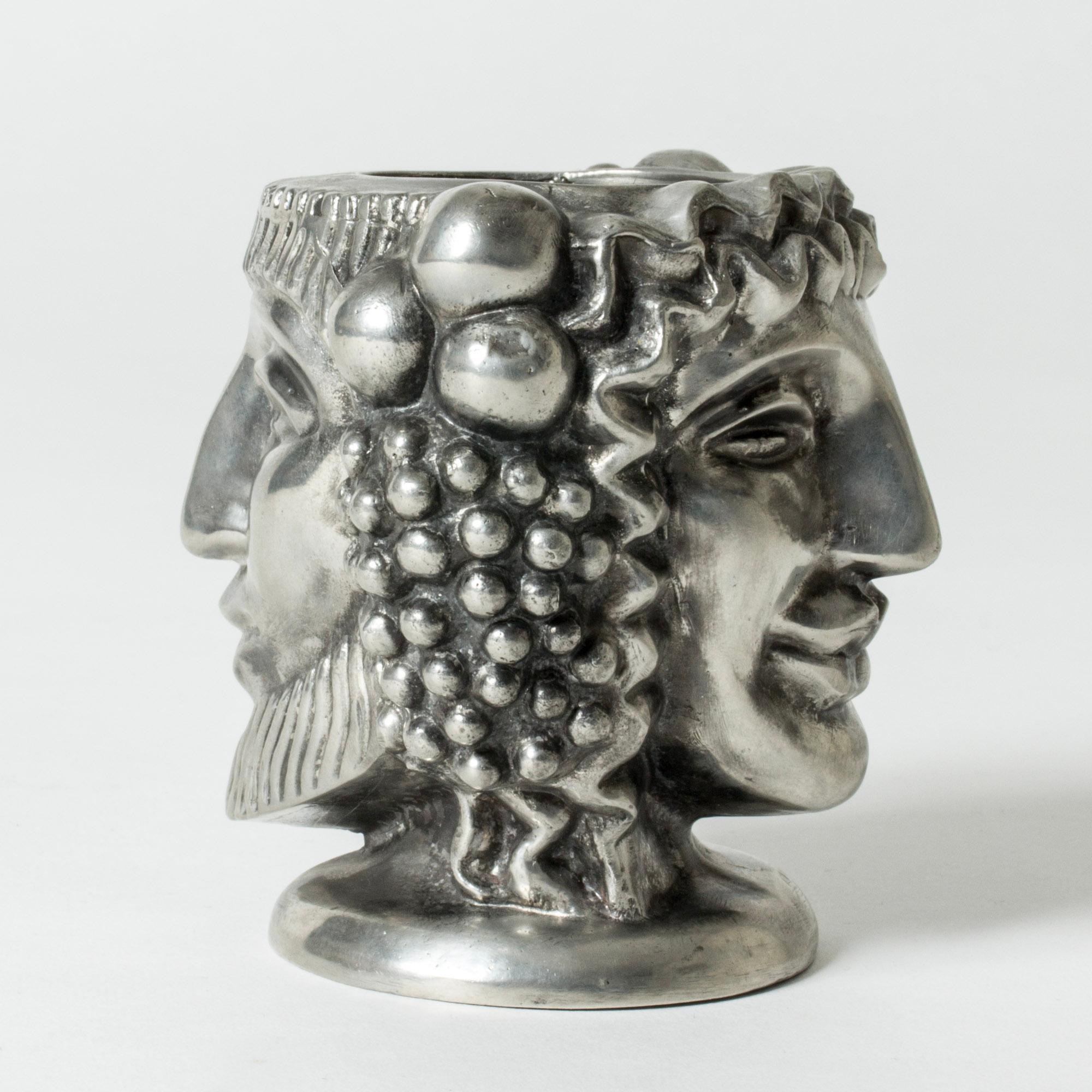 Vintage Midcentury "Janus" Vase by Anna Petrus, Svenskt Tenn, Sweden ...