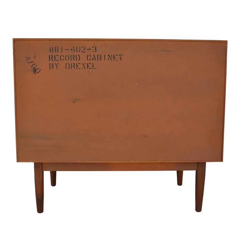 Vintage Midcentury Kipp Stewart for Drexel Declaration Walnut Record ...