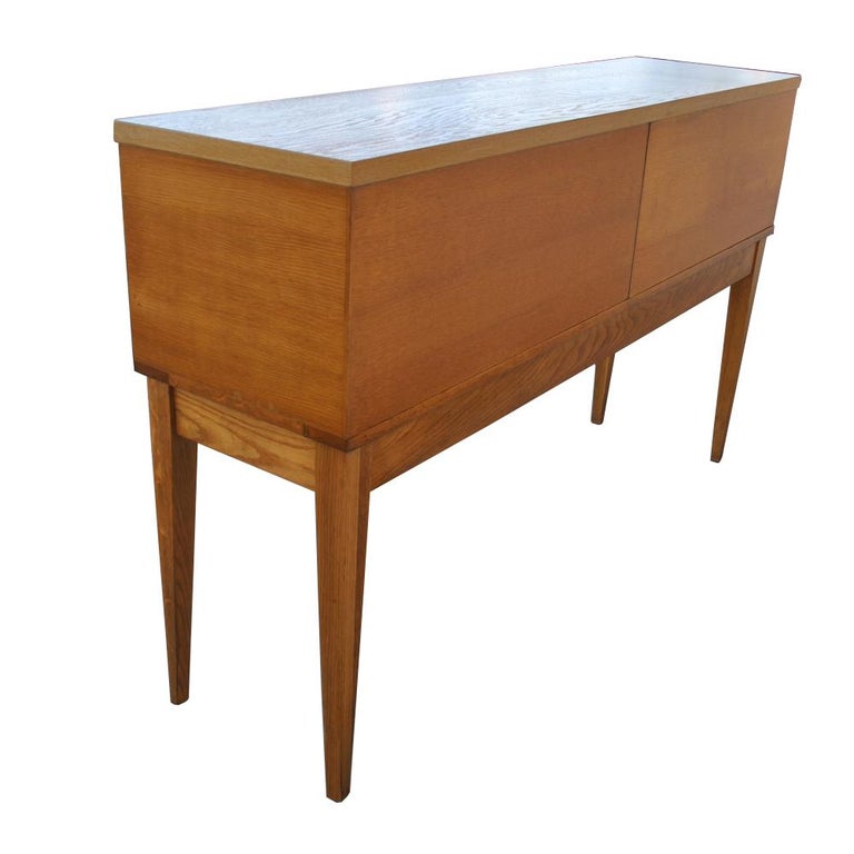 Vintage Midcentury Oak Library Card Catalogue Console by Gaylord Co. at ...