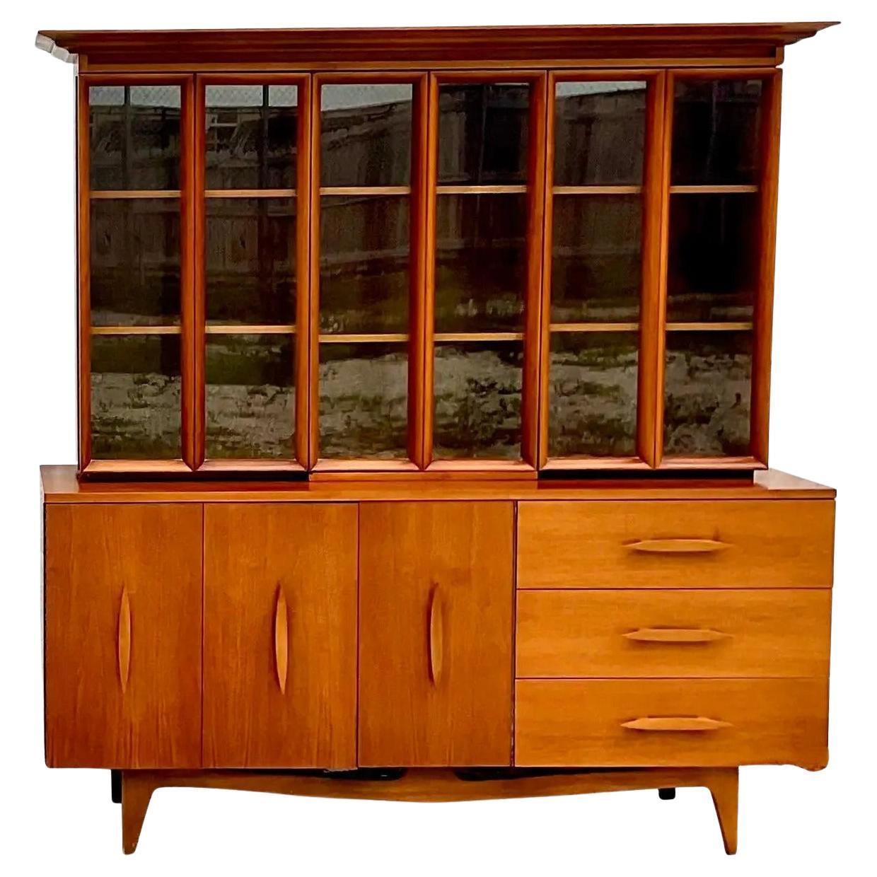 Uldum Mid Century China Cabinet at 1stDibs