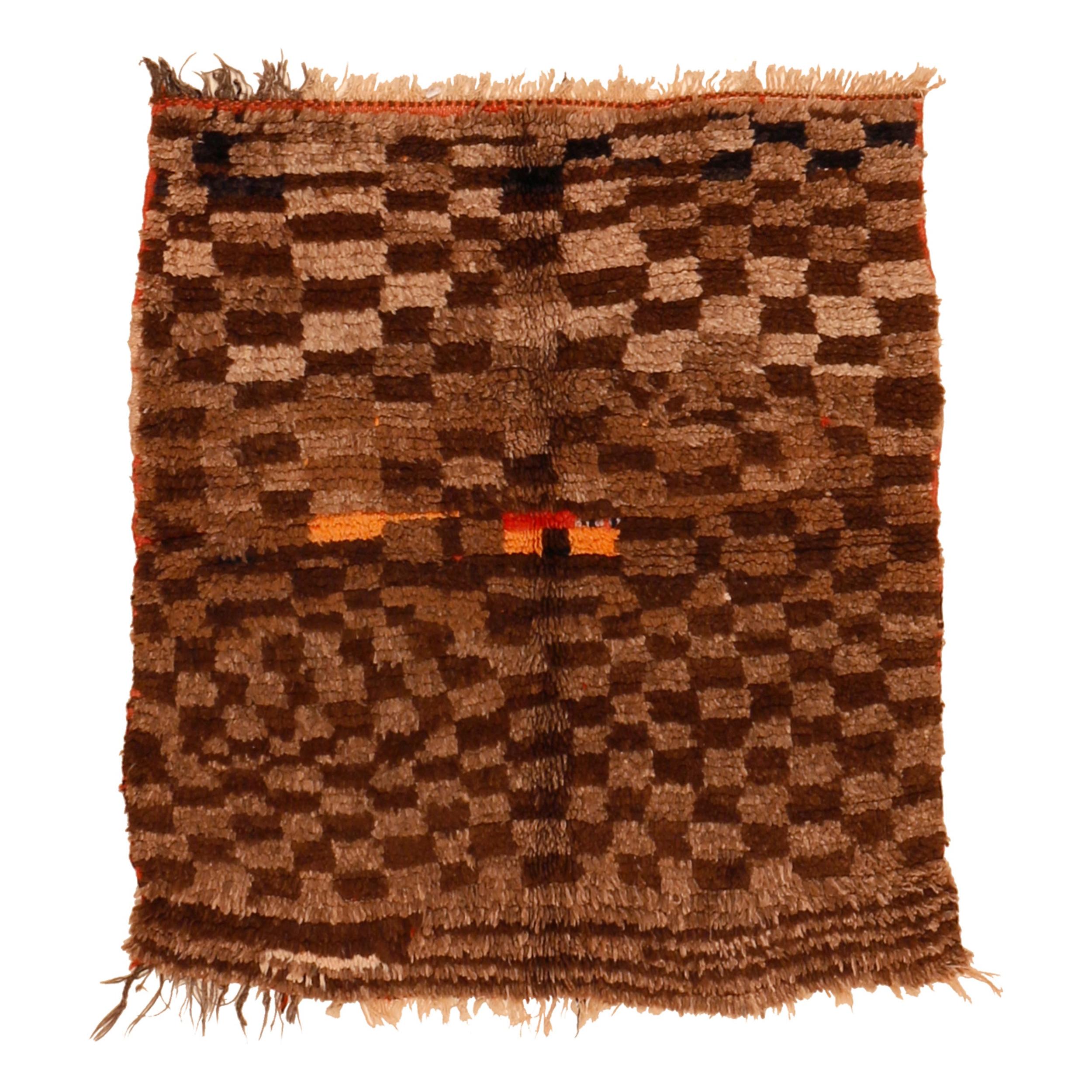 Vintage Moroccan High Atlas Berber Tribe Kilim For Sale at 1stDibs