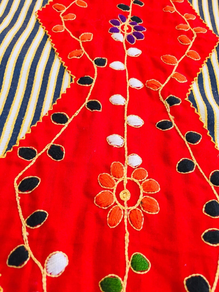 Vintage Middle Eastern Ethnic Caftan, Kaftan Maxi Dress For Sale at 1stDibs