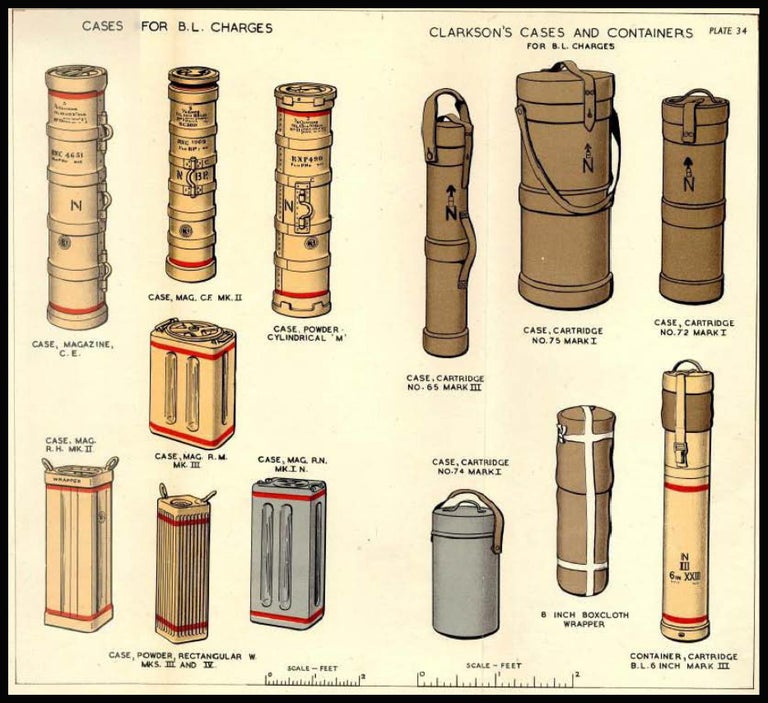 Vintage Military B.h. and G. Ltd. Cordrite Bucket, Shell Carrier For ...