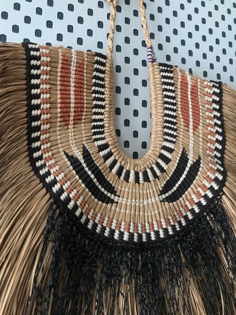 Vintage Mingei Japanese 'Mino' Straw Coat of Natural Seaweed at 1stDibs