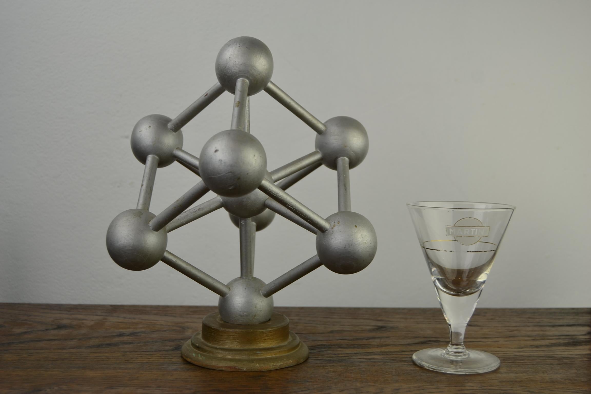 Vintage Miniature Atomium Brussels Sculpture or Desk Ornament at ...