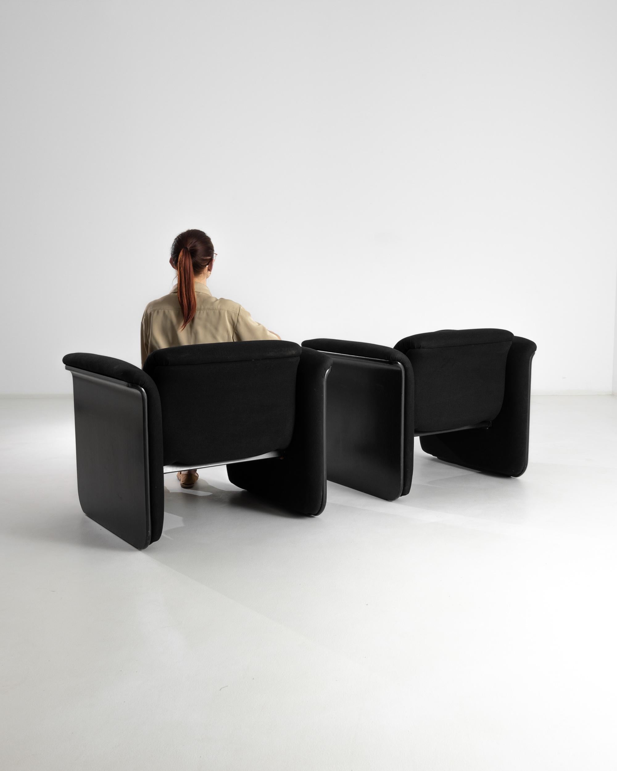 Vintage Minimalism German Armchairs, a Pair at 1stDibs