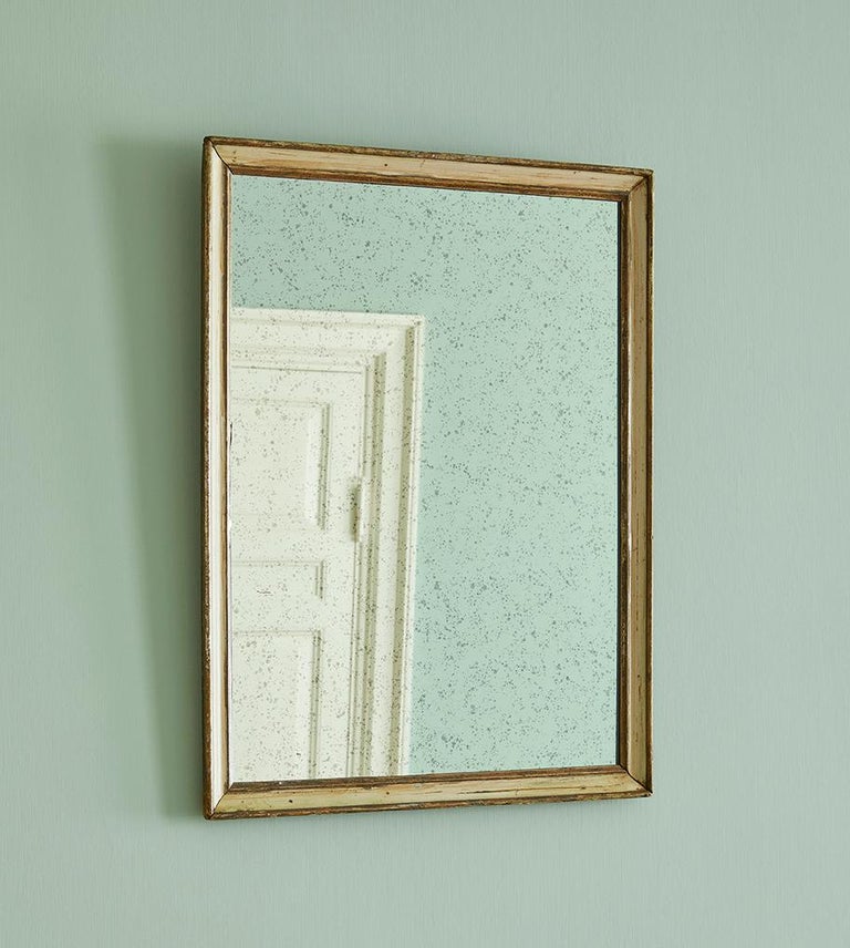 Vintage Mirror in Antique Wooden Frame, France, 20th Century For Sale ...