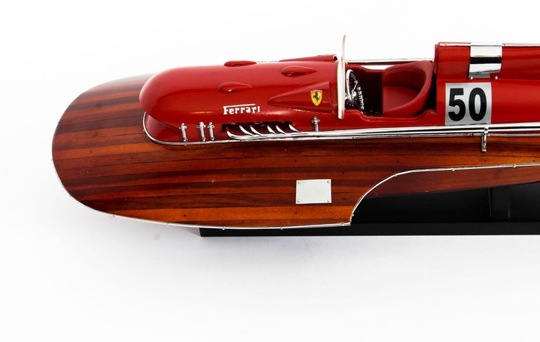 Vintage Model of a Ferrari Hydroplane 1954 at 1stDibs