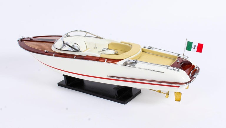 Vintage Model of a Riva Aquarama Speed Boat, 20th Century at 1stDibs