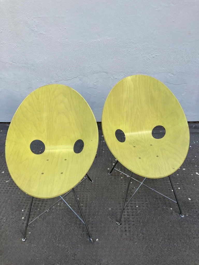 Model ST 664 Chairs by Eddie Harlis for Thonet For Sale at 1stDibs