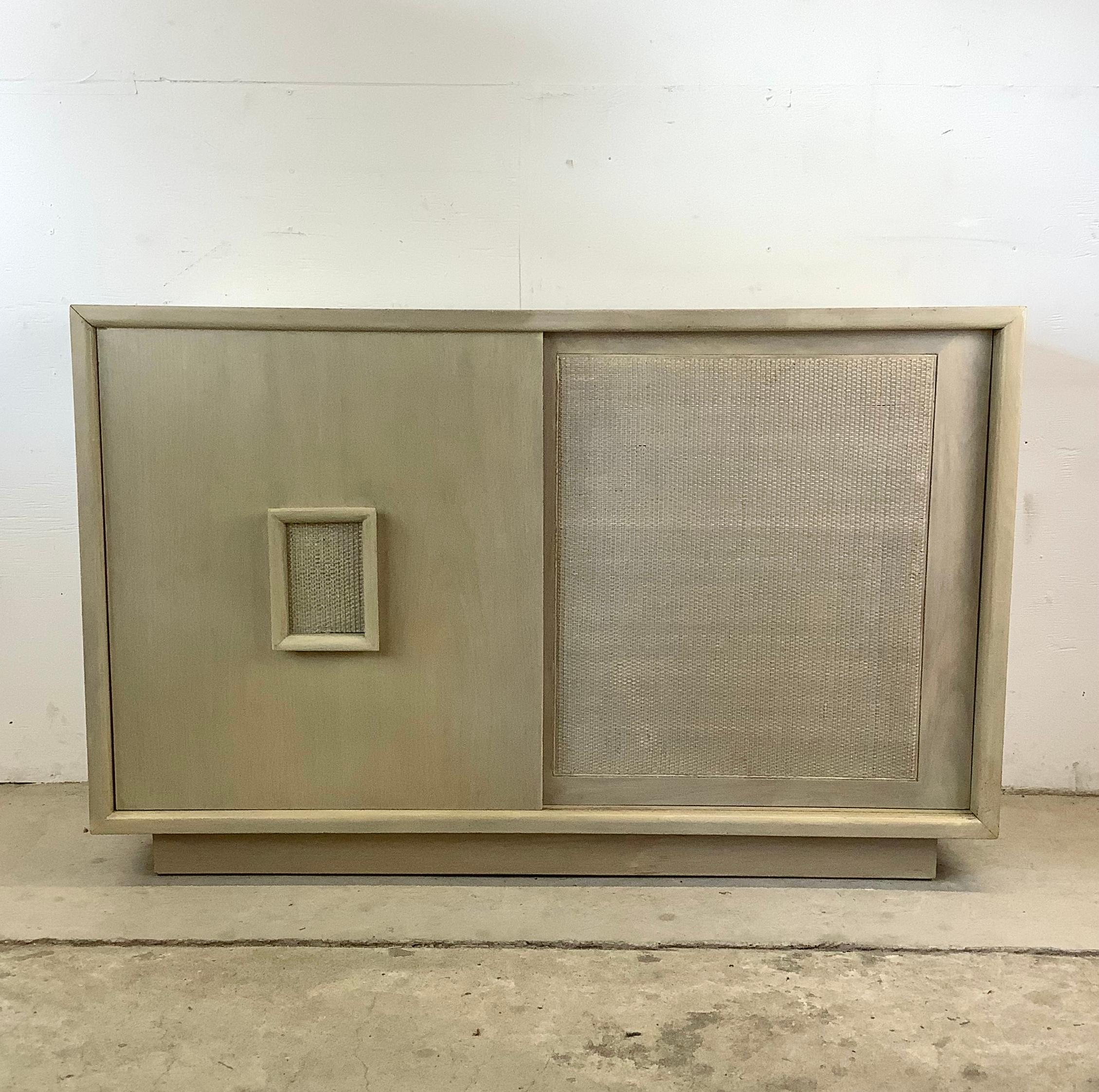 Vintage Modern Buffet Cabinet After James Mont For Sale at 1stDibs