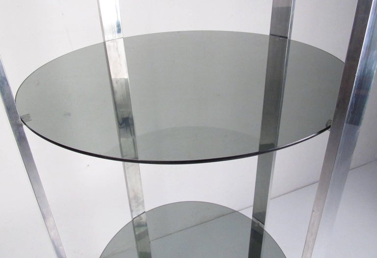 Vintage Modern Circular Étagère Display Shelf For Sale at 1stDibs ...