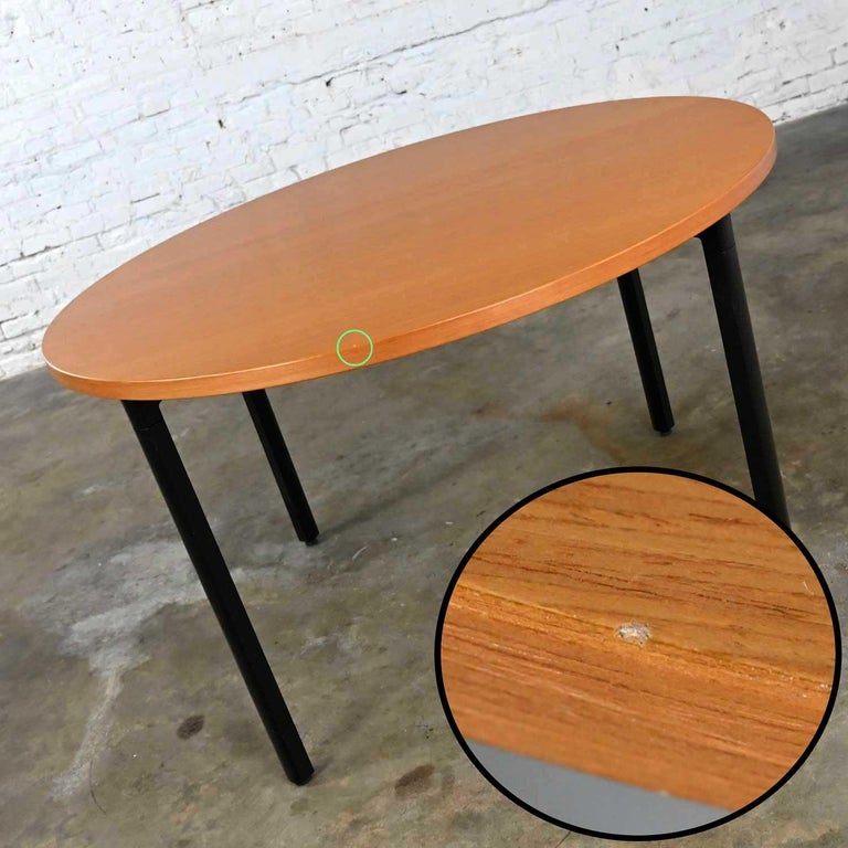 Herman Miller Natural Oak Round Everywhere Table by Dan Grabowski For ...