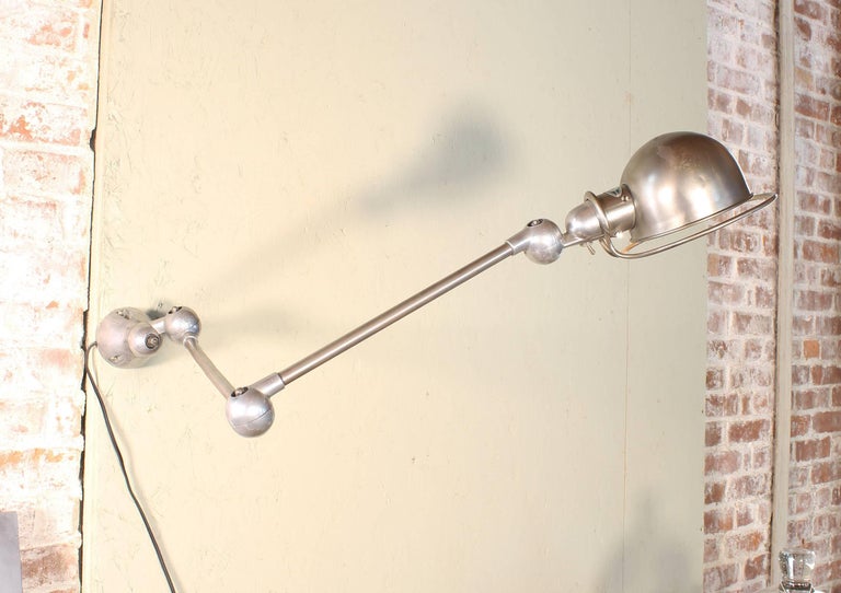 Vintage Modern Industrial "Jielde" Metal, Steel Task Light, Lamp Wall Sconce at 1stDibs