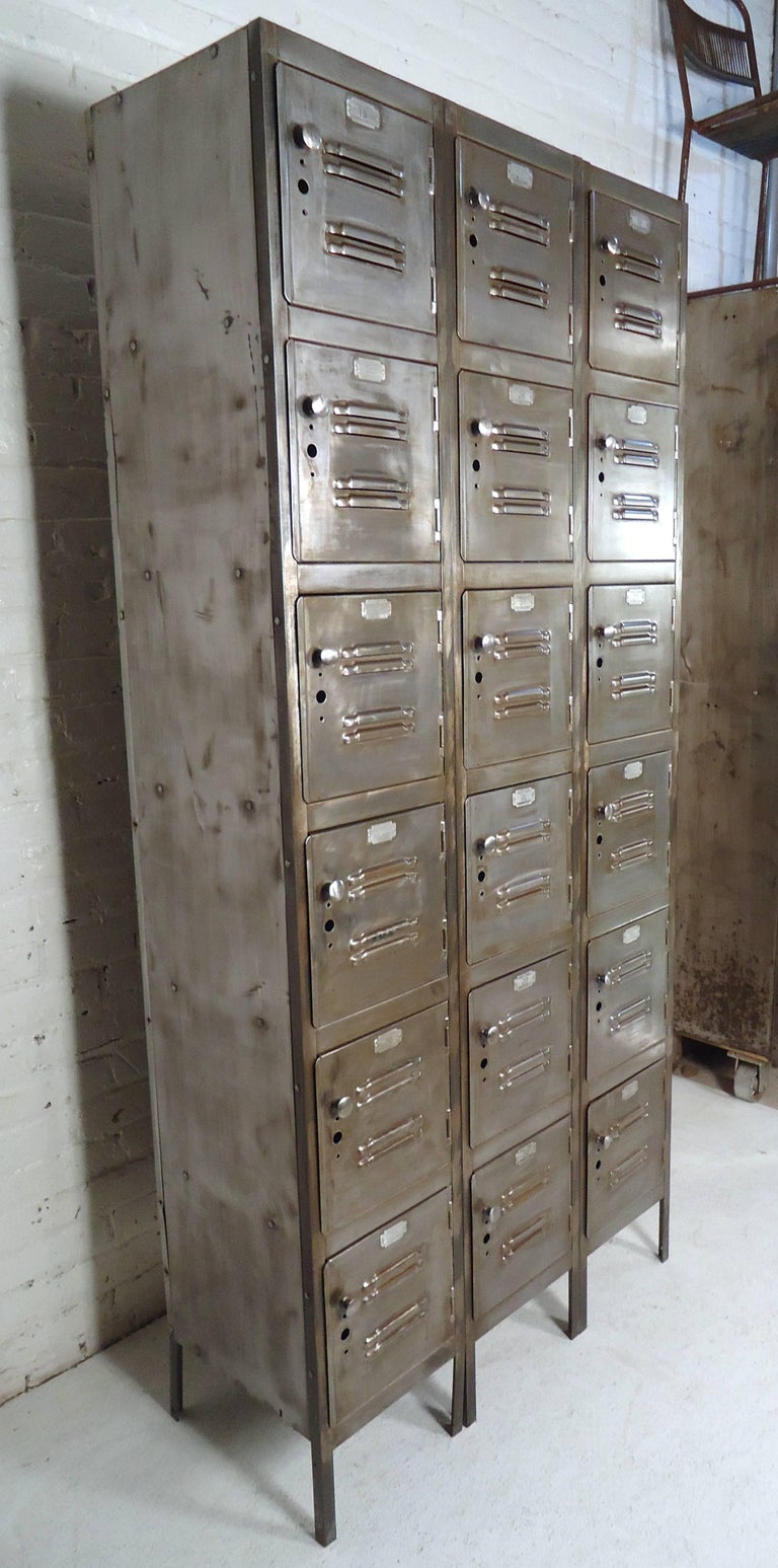 Vintage Modern Industrial Locker For Sale at 1stDibs