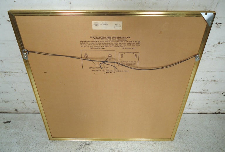 Vintage Modern Painting Signed by Artist For Sale at 1stDibs