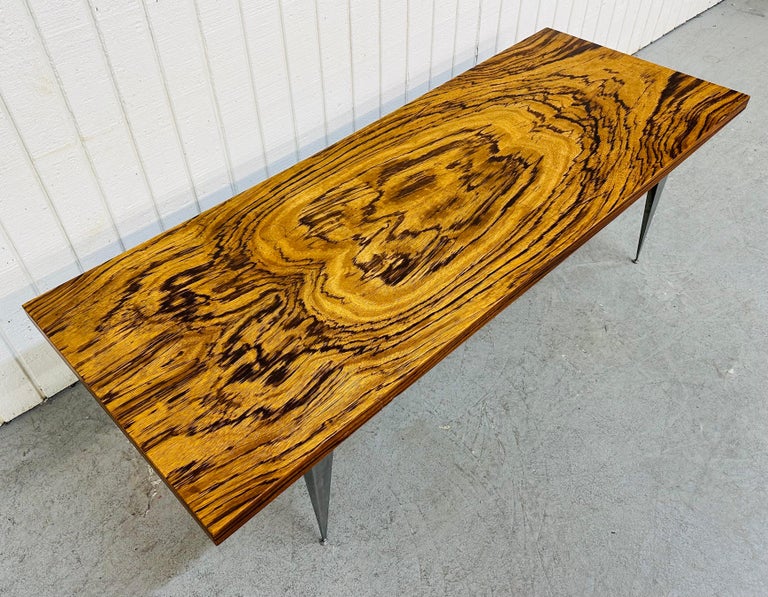 Vintage Modern Rosewood Coffee Table For Sale at 1stDibs