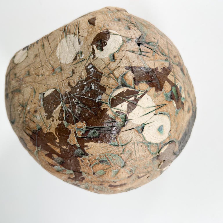 Vintage Modern Sculptural Art Abstract Sphere Pottery One For Sale at ...