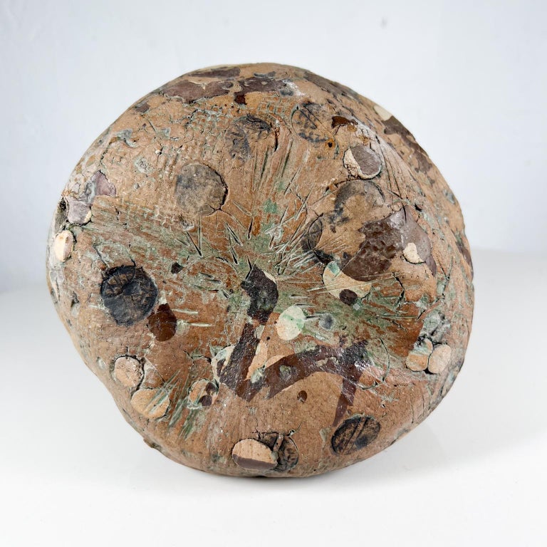 Vintage Modern Sculptural Art Abstract Sphere Pottery One For Sale at ...