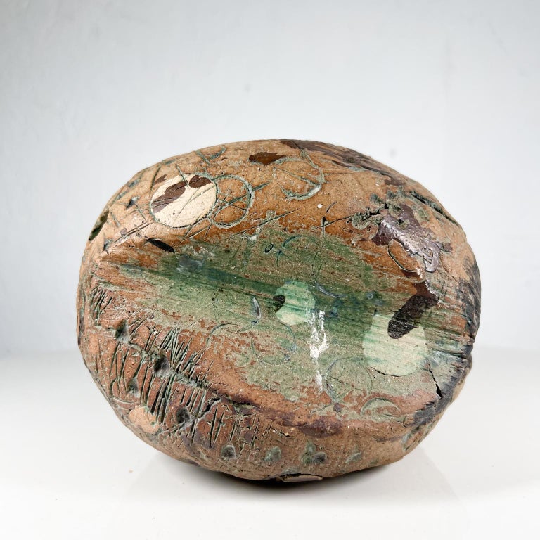 Vintage Modern Sculptural Art Abstract Sphere Pottery One For Sale at ...