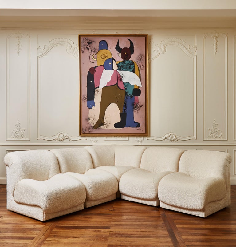 Vintage Modular Sofa, 80s For Sale at 1stDibs