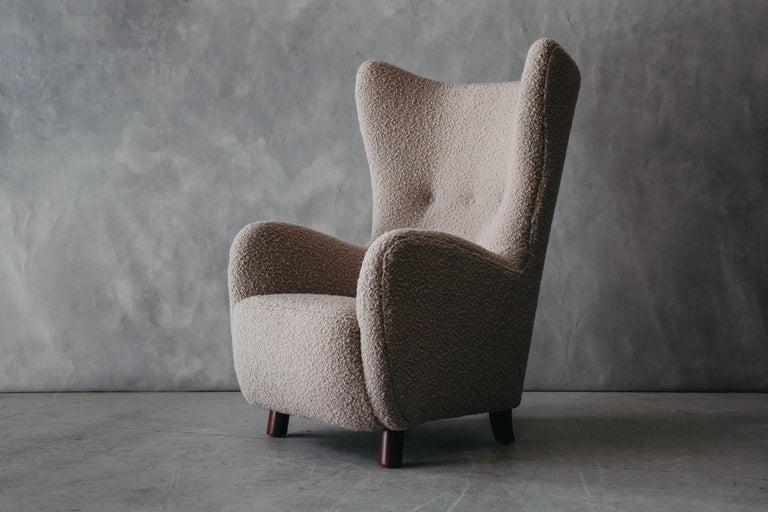 Vintage Mogens Lassen Lounge Chair From Denmark, Circa 1950 For Sale at ...