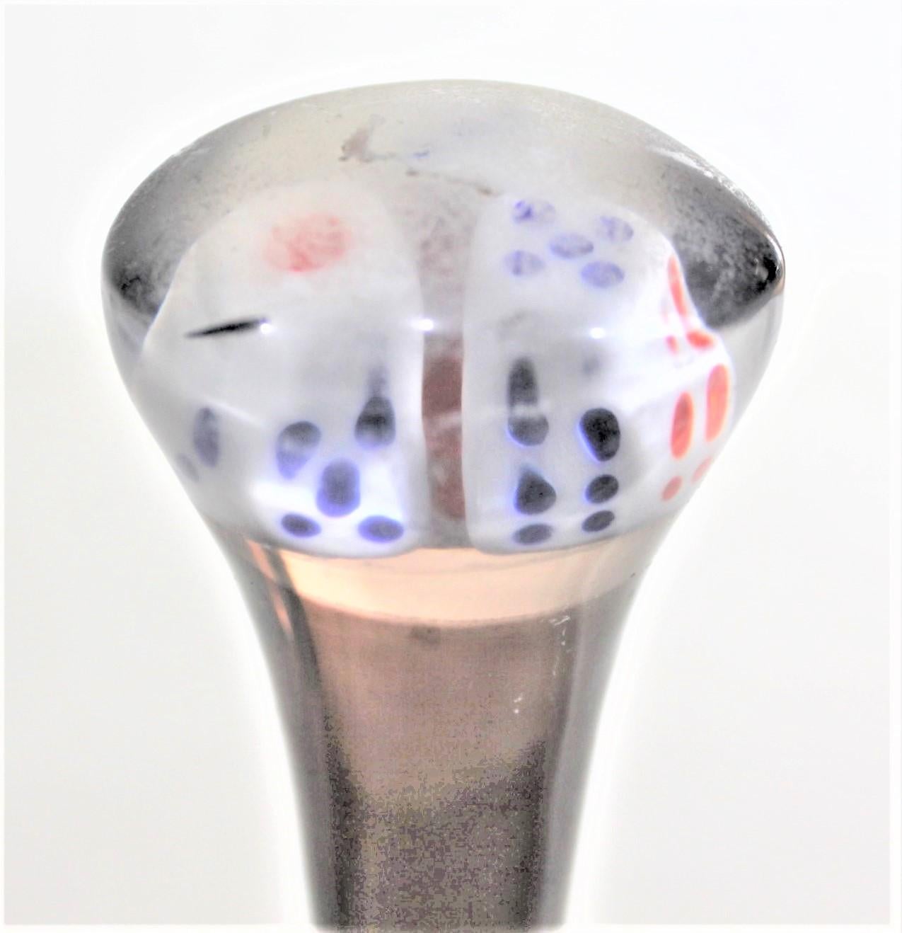 Vintage Molded Resin with Dice Handled Gambler's Weapon or Sword ...