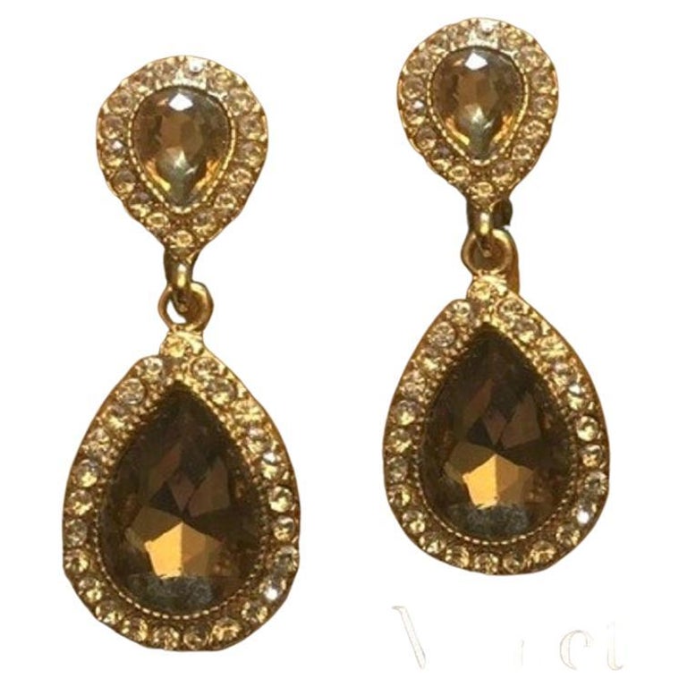 Vintage MONET earrings and pendant set For Sale at 1stDibs