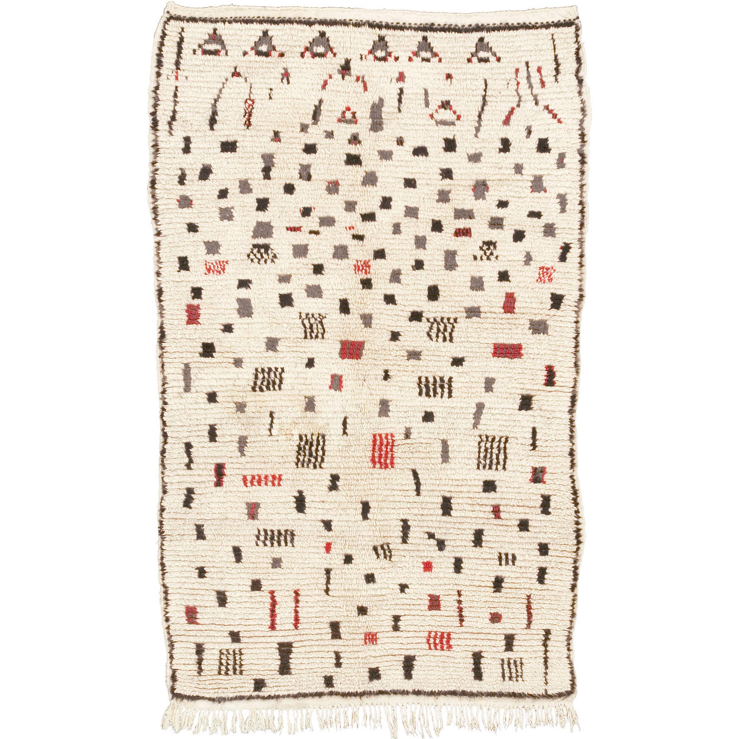 Vintage Azilal Moroccan Carpet, 1940 For Sale at 1stDibs