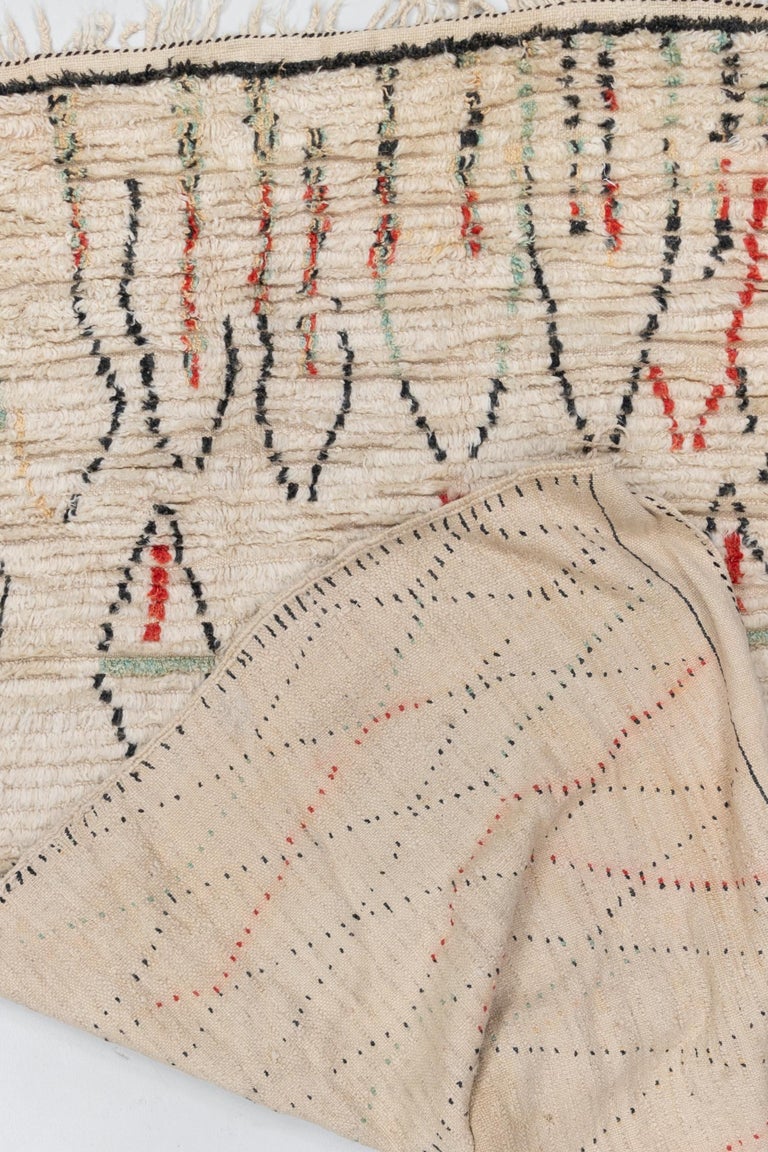 Vintage Moroccan Azilal Rug For Sale at 1stDibs