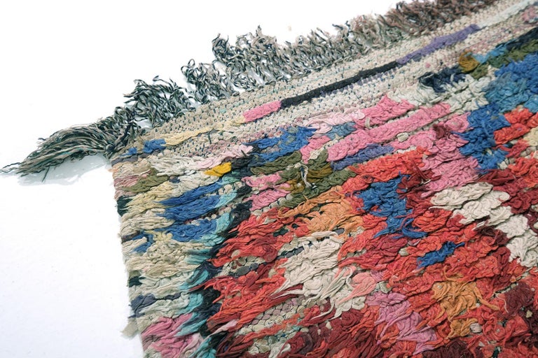 Vintage Moroccan Azilal Tribe Rug For Sale at 1stDibs