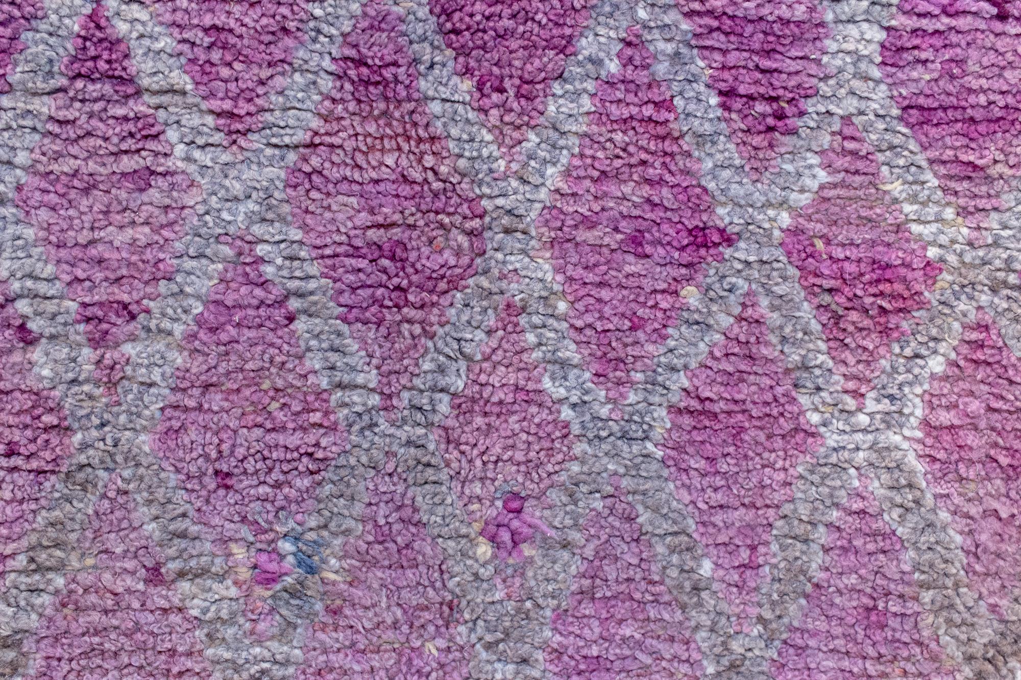 Vintage Moroccan Beni'mguild Double-Sided Berber Rug For Sale at 1stDibs