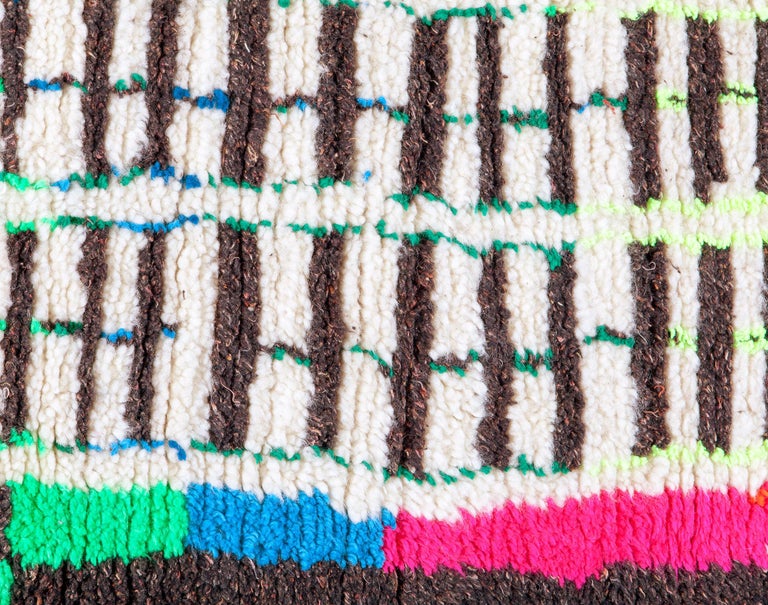 Vintage Moroccan Berber Rug For Sale at 1stDibs