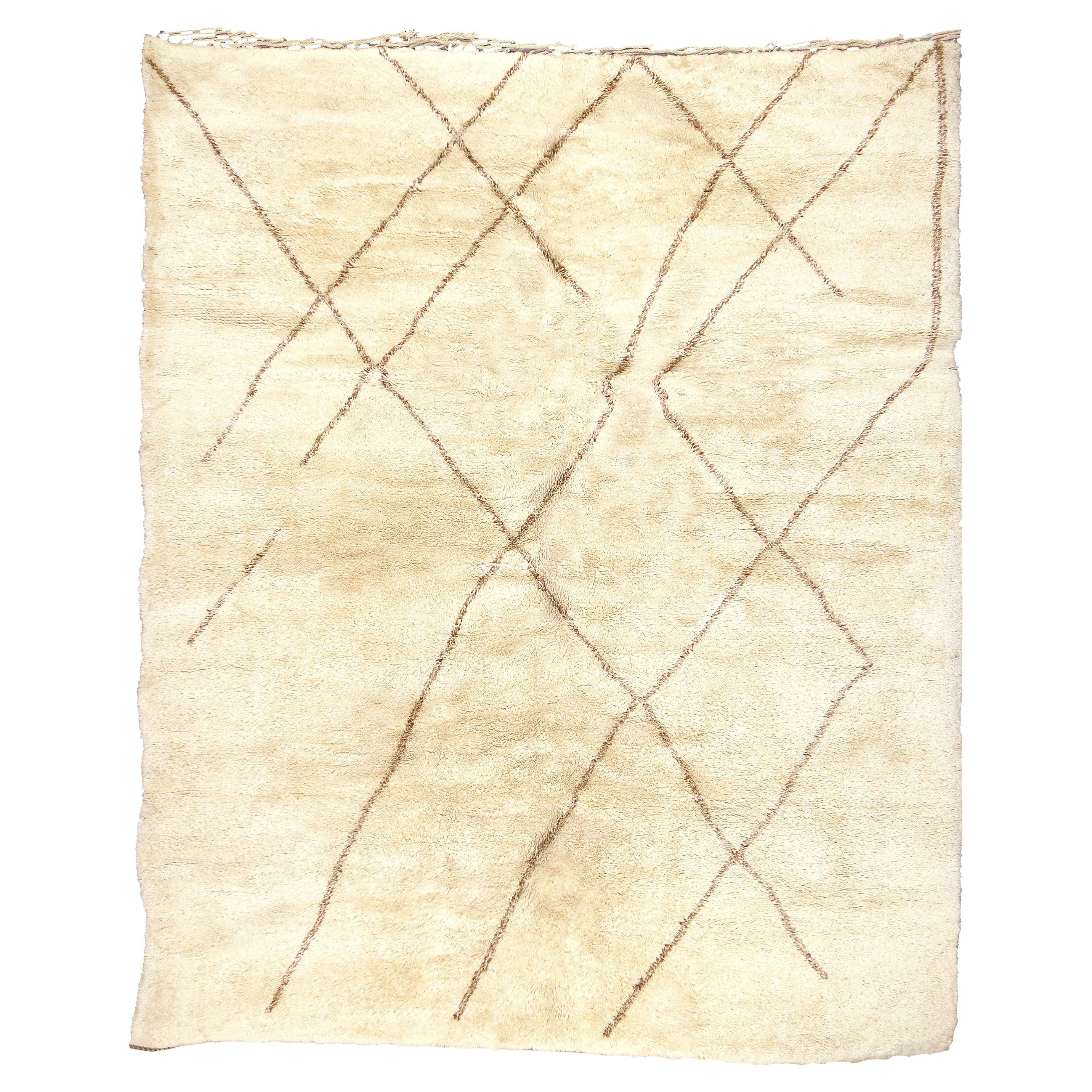 Vintage Moroccan Berber Rug For Sale at 1stDibs