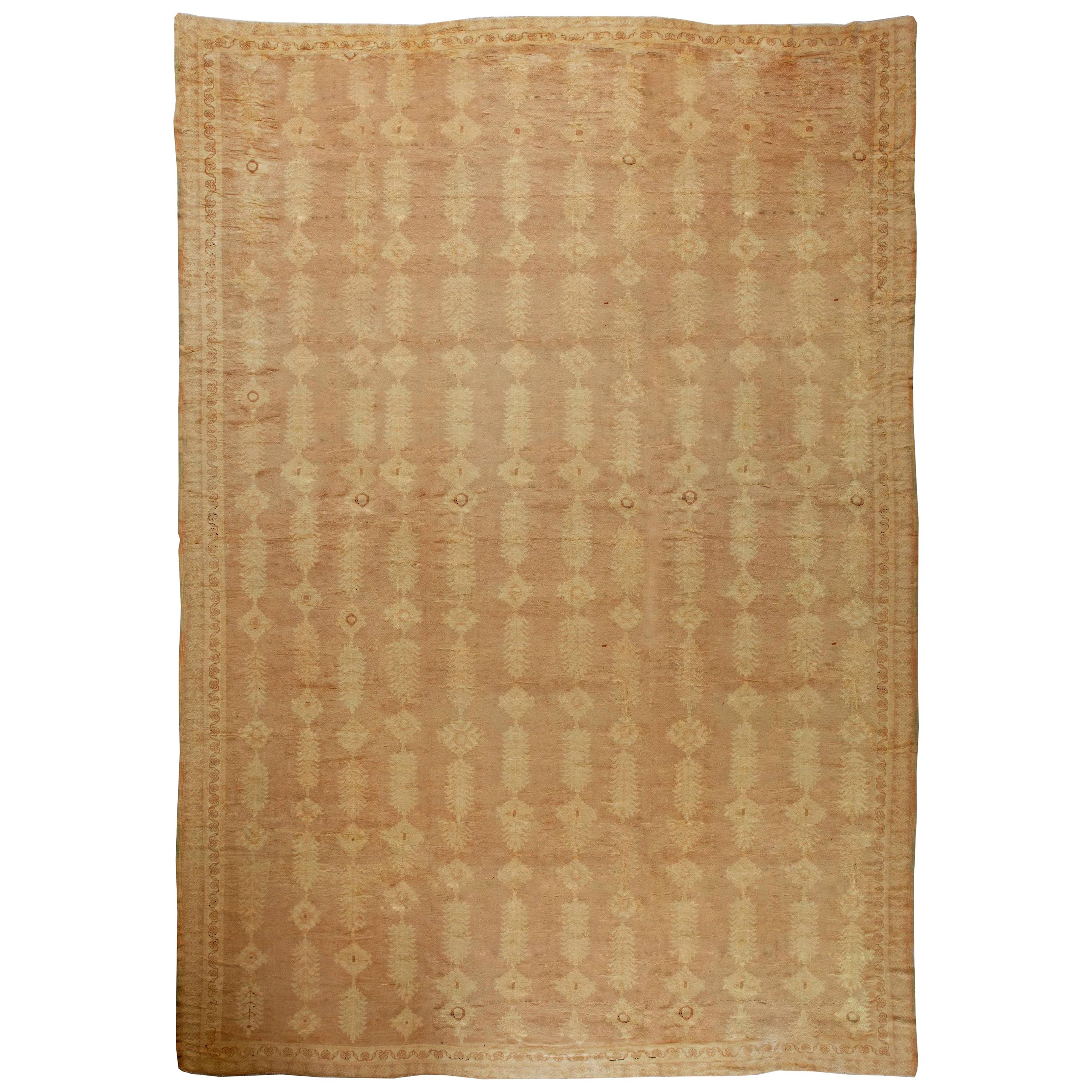 Vintage Moroccan Hand Knotted Round Rug at 1stDibs | round moroccan rug ...