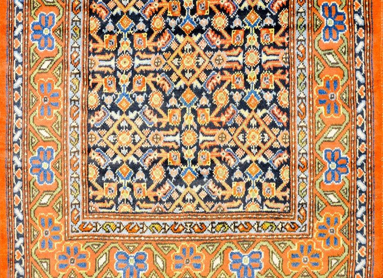 Antique East Turkistan Herati Rug For Sale at 1stDibs