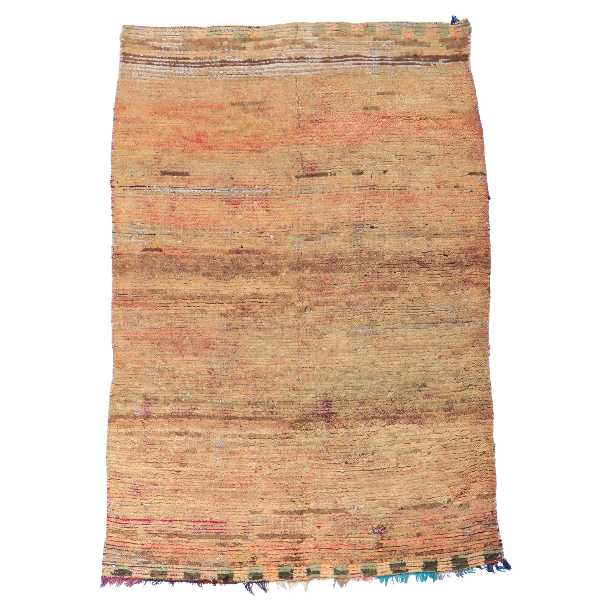 Vintage Moroccan Rug by Berber Tribes of Morocco For Sale at 1stDibs