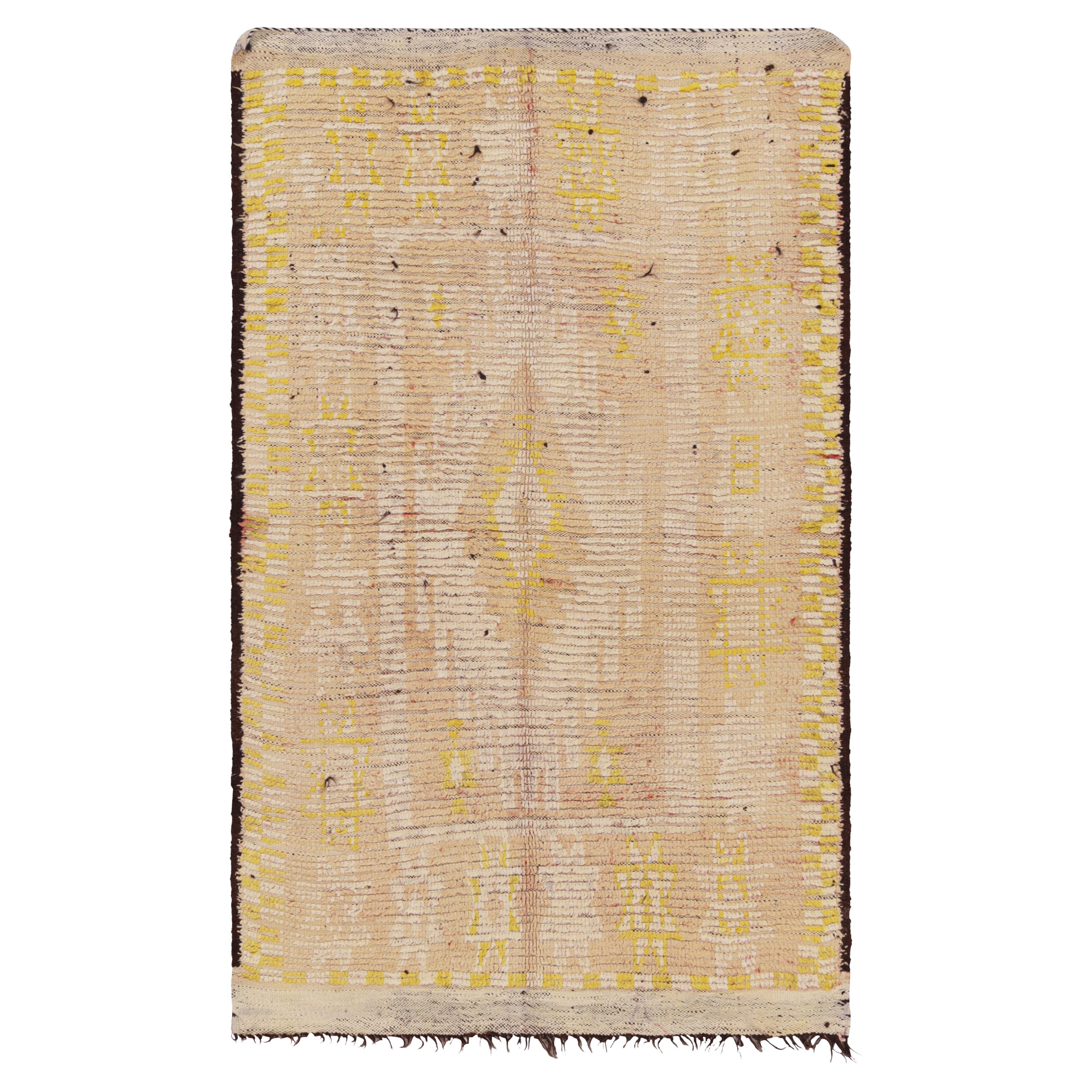 Vintage Moroccan Rug in Pink with Geometric Medallion, from Rug and ...