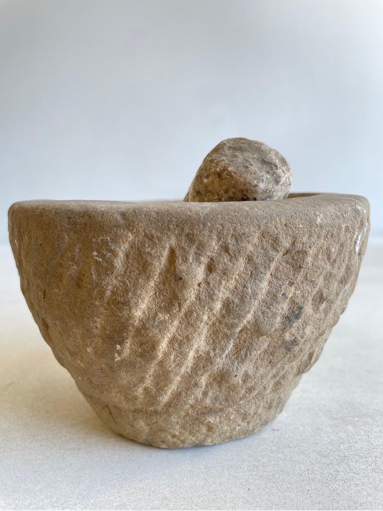 Vintage Mortar and Pestle Bowl Set at 1stDibs
