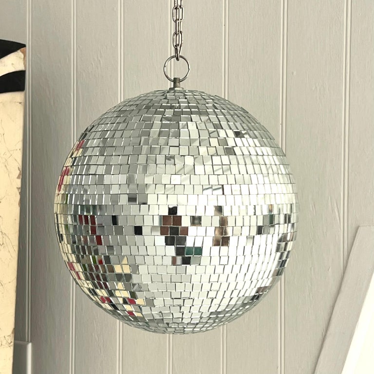 Vintage Mosaic Disco Ball, 1970s USA For Sale at 1stDibs