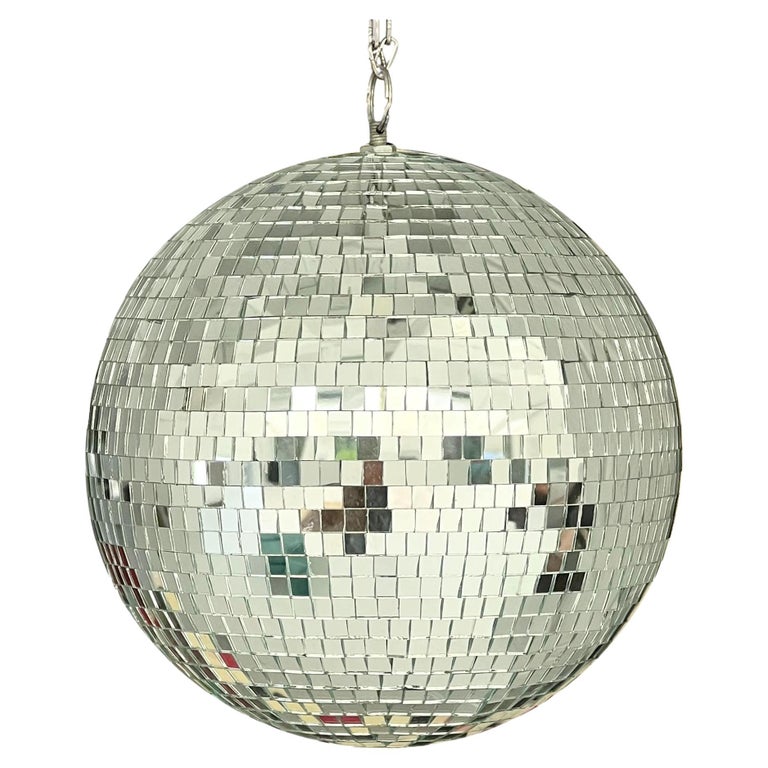 Vintage Mosaic Disco Ball, 1970s USA For Sale at 1stDibs