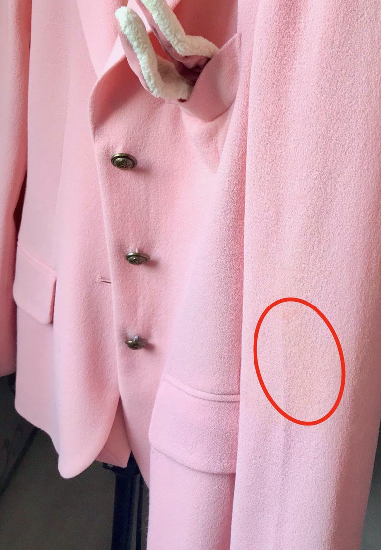 Vintage MOSCHINO CHEAP and CHIC Magician Rabbit Ears Novelty Blazer ...