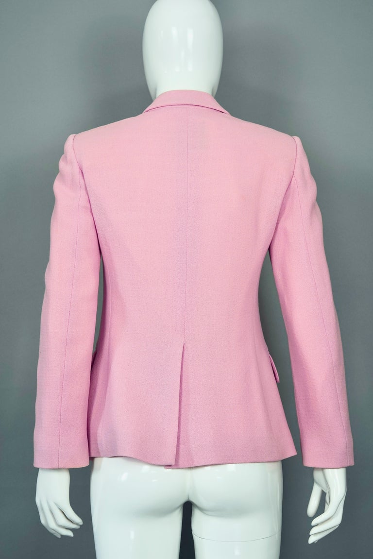 Vintage MOSCHINO CHEAP and CHIC Magician Rabbit Ears Novelty Blazer ...